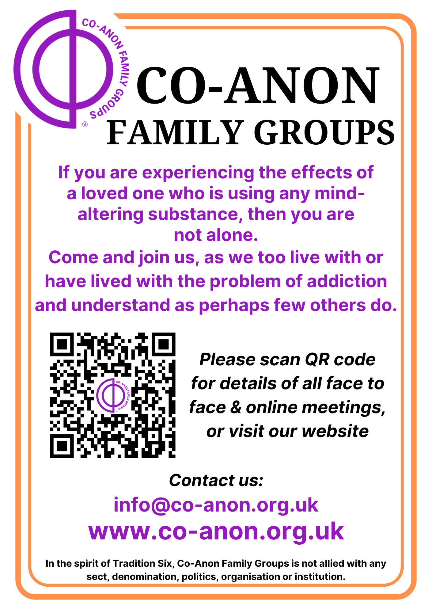 Co-Anon Family Groups UK & Eire - Literature